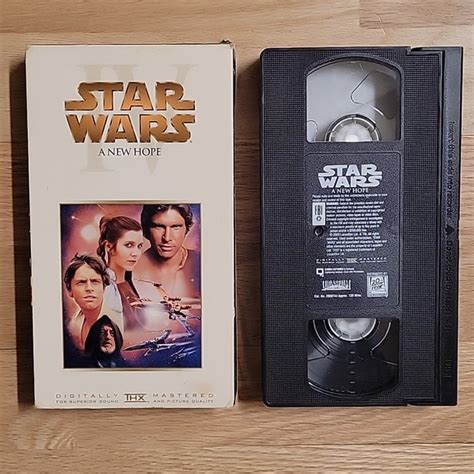 Media Vintage Star Wars A New Hope Vhs Poshmark