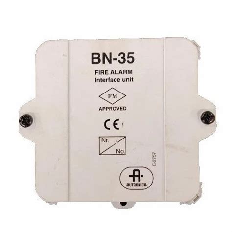 Autronica Bn 35 Ex Address Interface Unit At Rs 1000 Piece फ्रंट पैनल इंटरफ़ेस यूनिट In Mumbai