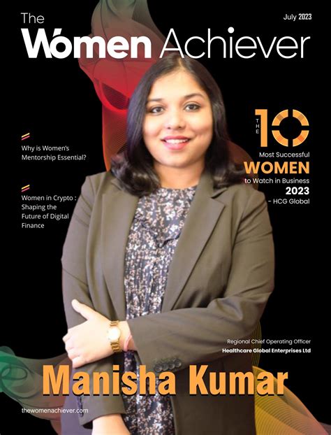 The 10 Most Successful Women To Watch In Business 2023 The Women Achiever