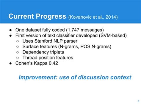 automated system for cognitive presence coding ppt