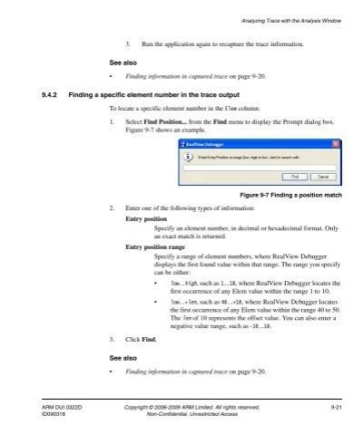 Analyzing Trace