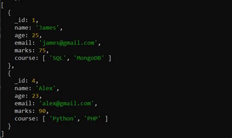 Mongodb Exists Operator Get Documents If Field Exists Spark By Examples