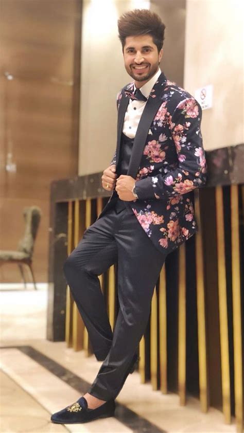 Pin On Wedding Suits Jassi Gill Hairstyle How To Wear Denim Jacket