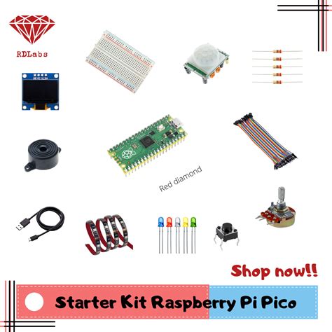 Starterkit Raspberry Pi Pico Lazada Indonesia