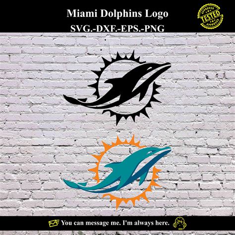 Miami Dolphins Logo Svg Vector Digital Product Instant Dow Inspire