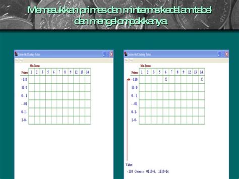 Penyederhanaan Fungsi Boolean Dengan Quine Mc Cluskey Ppt
