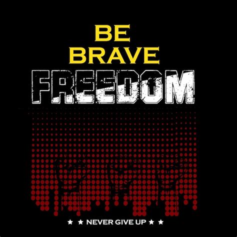 Premium Vector Freedom Slogan Tee Graphic Typography For Print T