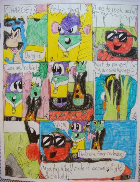 Larryboy And K Girl Comic Pg 7 By Berryviolet On Deviantart