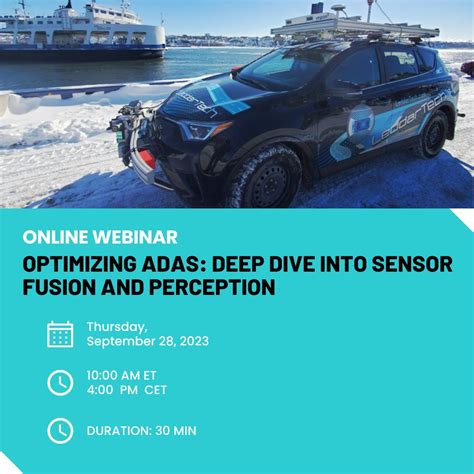 Leddartech Automotive Software Low Level Sensor Fusion And Perception On Linkedin Leddartech