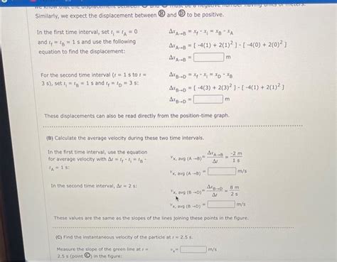 Solved A Particle Moves Along The X Axis Its Position