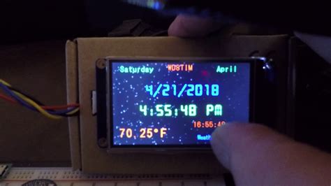 Arduino Tft Clock Update Youtube