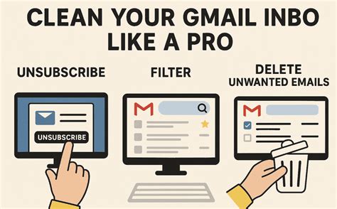 📬 Clean Your Gmail Inbox Like A Pro Unsubscribe Filter And Delete
