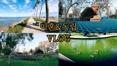 이혼 준비 여행 Vlog 캘리포니아 공원🌴 미국 여행🇺🇸 미국 한달살기 Youtube