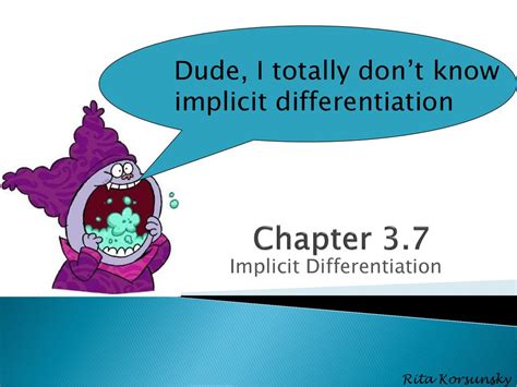 Implicit Differentiation - ppt download