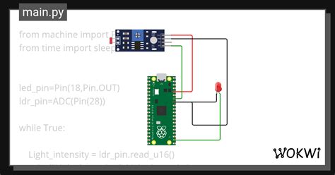 Automatic Street Light Control Based On Light Wokwi Esp32 Stm32