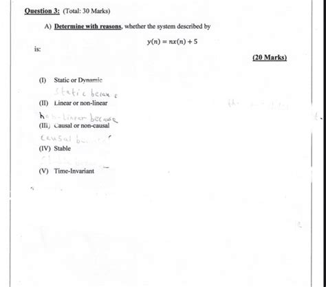 Solved Question Total Marks A Determine With Chegg