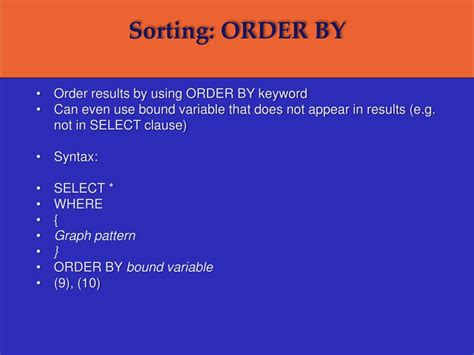 ppt sparql 201 construct queries and data maintenance powerpoint presentation id 6907996