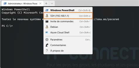 Windows Terminal Ajouter Une Session Ssh It Connect