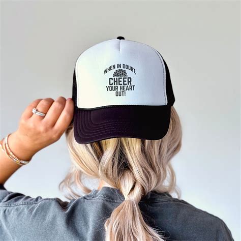 Cheer Mom Trucker Hat Cheer Mom Dad Son Daughter Coach T Cheer Ts Cheer Team Sport Hat