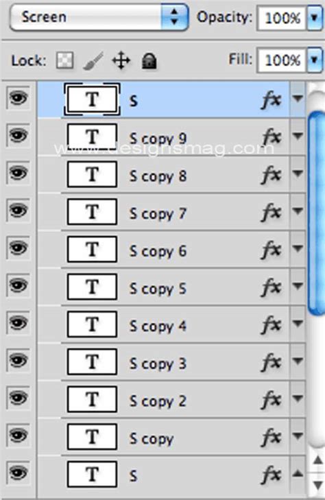 How To Create A Glowing Layered Text Effects