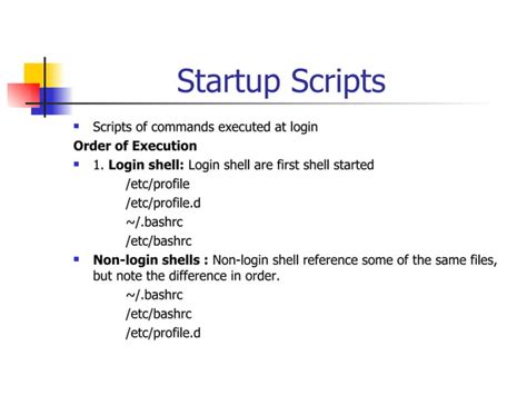 Unixlinux Basic Commands And Shell Script