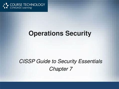 PPT Operations Security PowerPoint Presentation Free Download ID 1177114