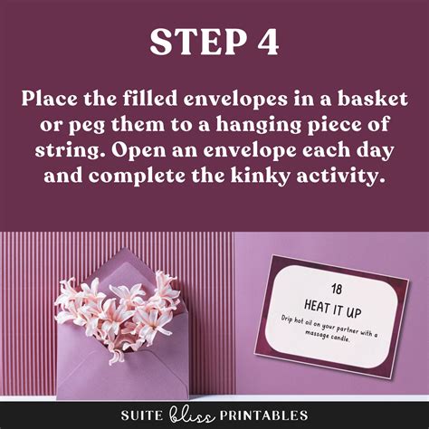 24 Printable Kinky Sex Coupons In Mini Envelopes Use As Valentine