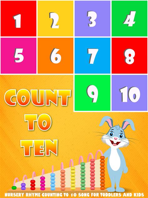 Prime Video: Count to Ten - Nursery Rhyme Counting To 10 Song For ...
