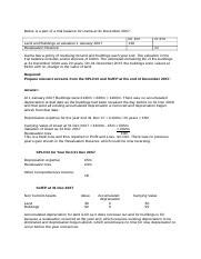 2 Llama QA Revaluation Docx Below Is A Part Of A Trial Balance For Llama At 31 December 20X7