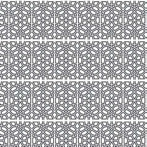 Premium Vector Vector Flat Design Lattice Pattern Design