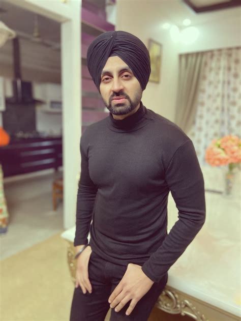 Actor Simarjeet Singh All Black Outfit Black Outfit Turban Style