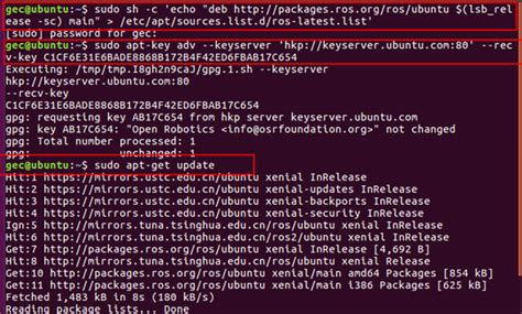 技术干货丨ubuntu系统下安装ros与gazebo遇到的问题及解决方法 知乎