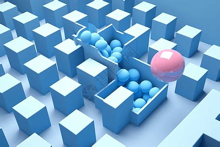 3d立体空间障碍物图片素材 正版创意图片600069065 摄图网