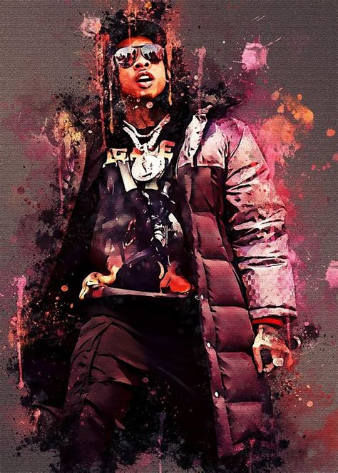 Tyga Digital Art By Kha Dieu Vuong Pixels