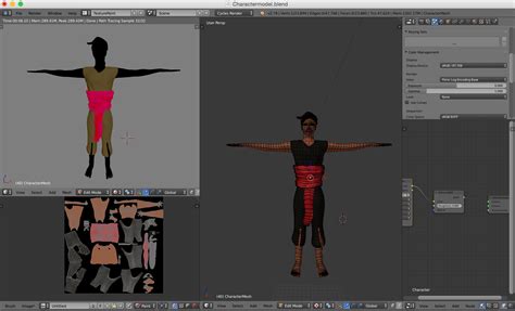 Rendering Why Won T Only Some Parts Of My Textured Mesh Render Blender Stack Exchange