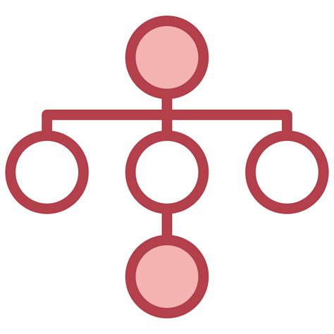 Diagram Hierarchy Structure Organized Hierarchical Icon Download