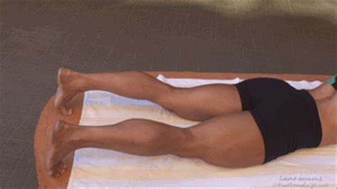 Laurab Lying Toe Pointing And Hamstrings Flex Hd Muscular Calves Clips4sale