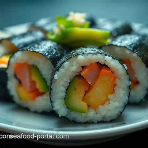 Easy Salmon Avocado Sushi Roll A Flavorful Homemade