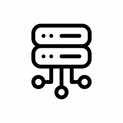 server cloud internet computing data icon download on iconfinder