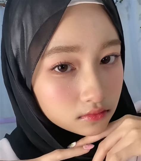 한국식 화장을 한 무슬림 소녀 유머움짤이슈 에펨코리아