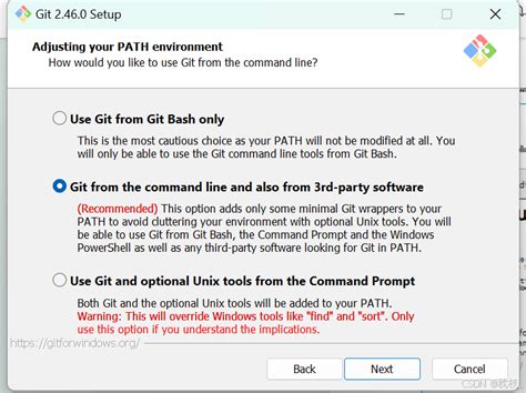 关于正确使用git的安装和使用步骤 git 2 46 0 64 bit csdn博客