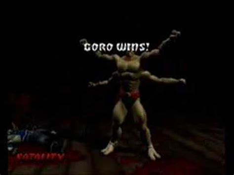 Mortal Kombat Fatalities Goro Youtube