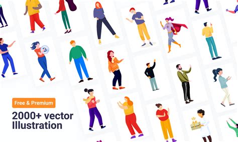 2000 Free And Premium Vector Illustration Figma