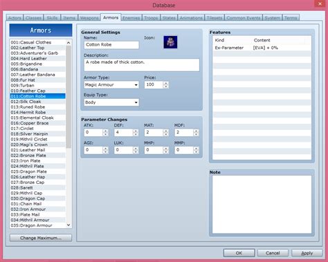 Rmvx Ace Equipment Optimisation Enhanced Rpg Maker Forums