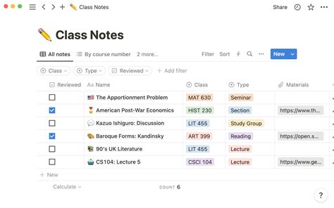 Get Organized For A New Semester With Notion