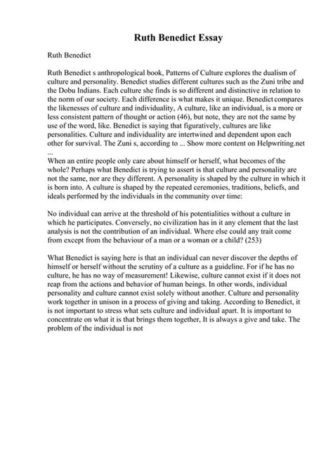 Core Values Essay Pdf