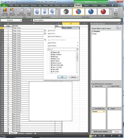 Vba Pivot Chart Create A Bin Counting Bar Or Pie Chart In Excel