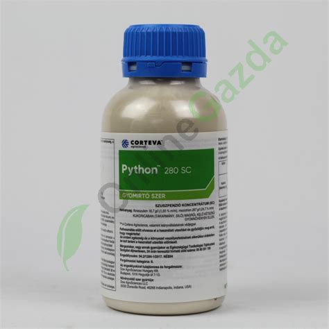Python 280sc 500ml Profi Kertészek Profi Webáruháza