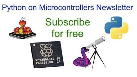 The Python On Microcontrollers Newsletter Subscribe For Free Today Adafruit Industries