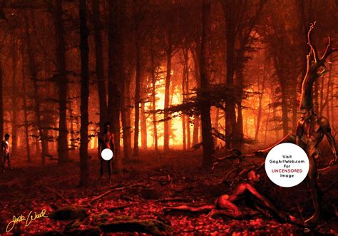 In The Woods Erotic Gay Male Nude Art Etsy Uk